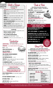 Menu - Helen's Restaurant - Ellsworth, Maine